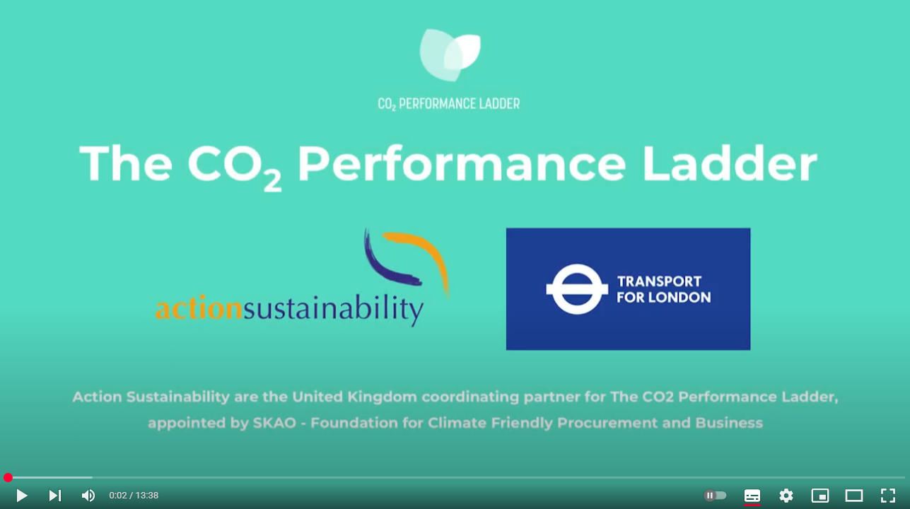 5 reasons why TfL is embracing the CO₂ Performance Ladder